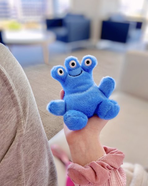 Palm Pals - ZEKE MONSTER - Whimsical Collection